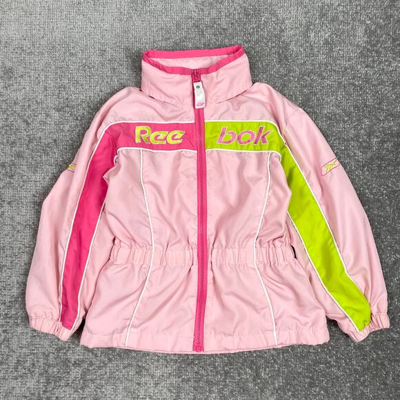 Reebok | Jackets & Coats | Reebok Toddler Girls Windbreaker Jacket 4t ...